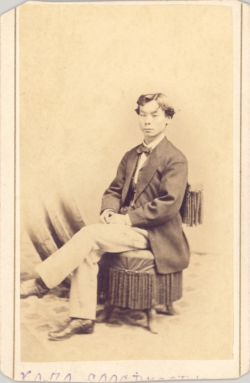 Hatakeyama Yoshinari, the Third Secretary of the Iwakura Mission and ...