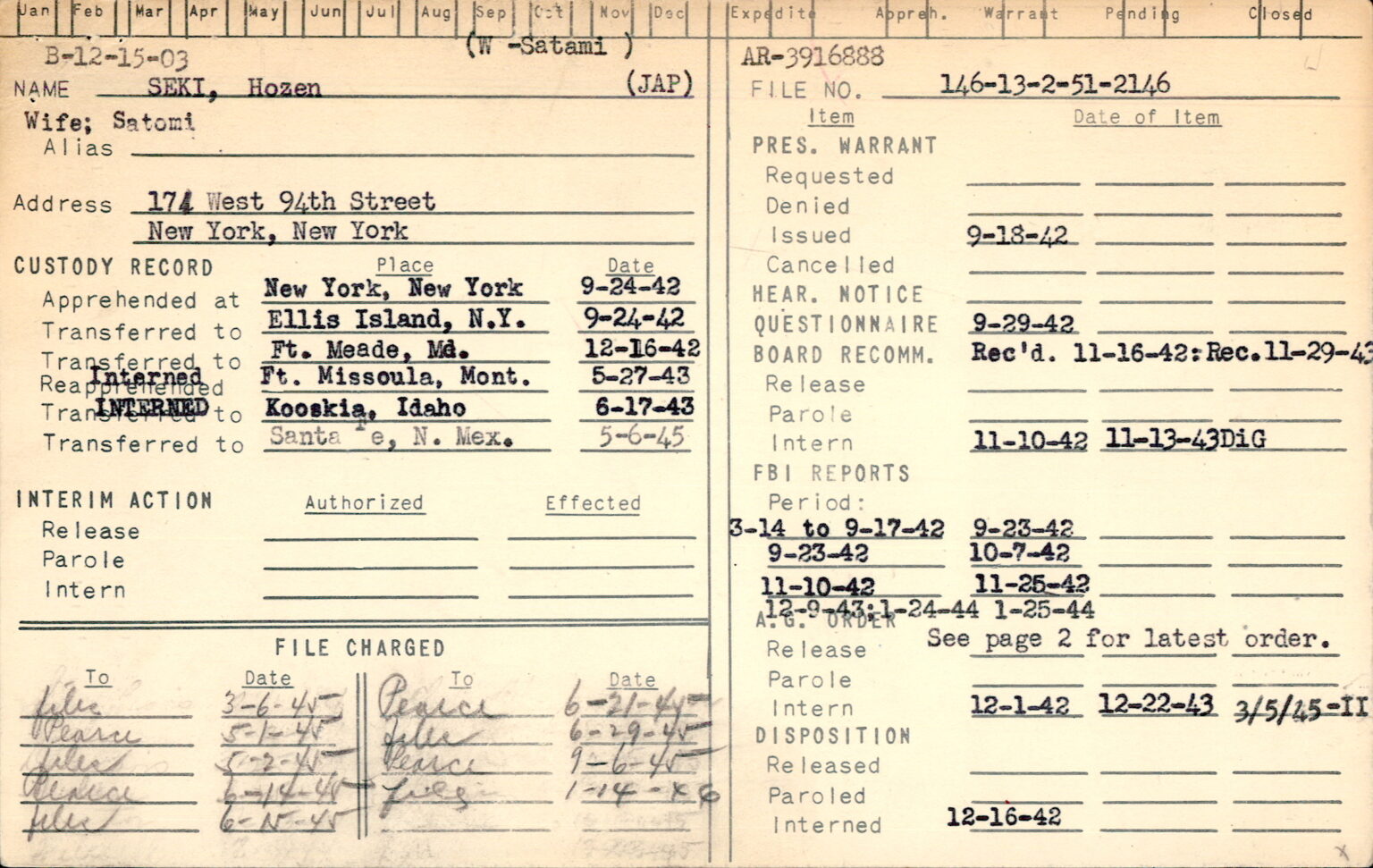 Issei and Internment at Ellis Island - Digital Museum of the History of ...